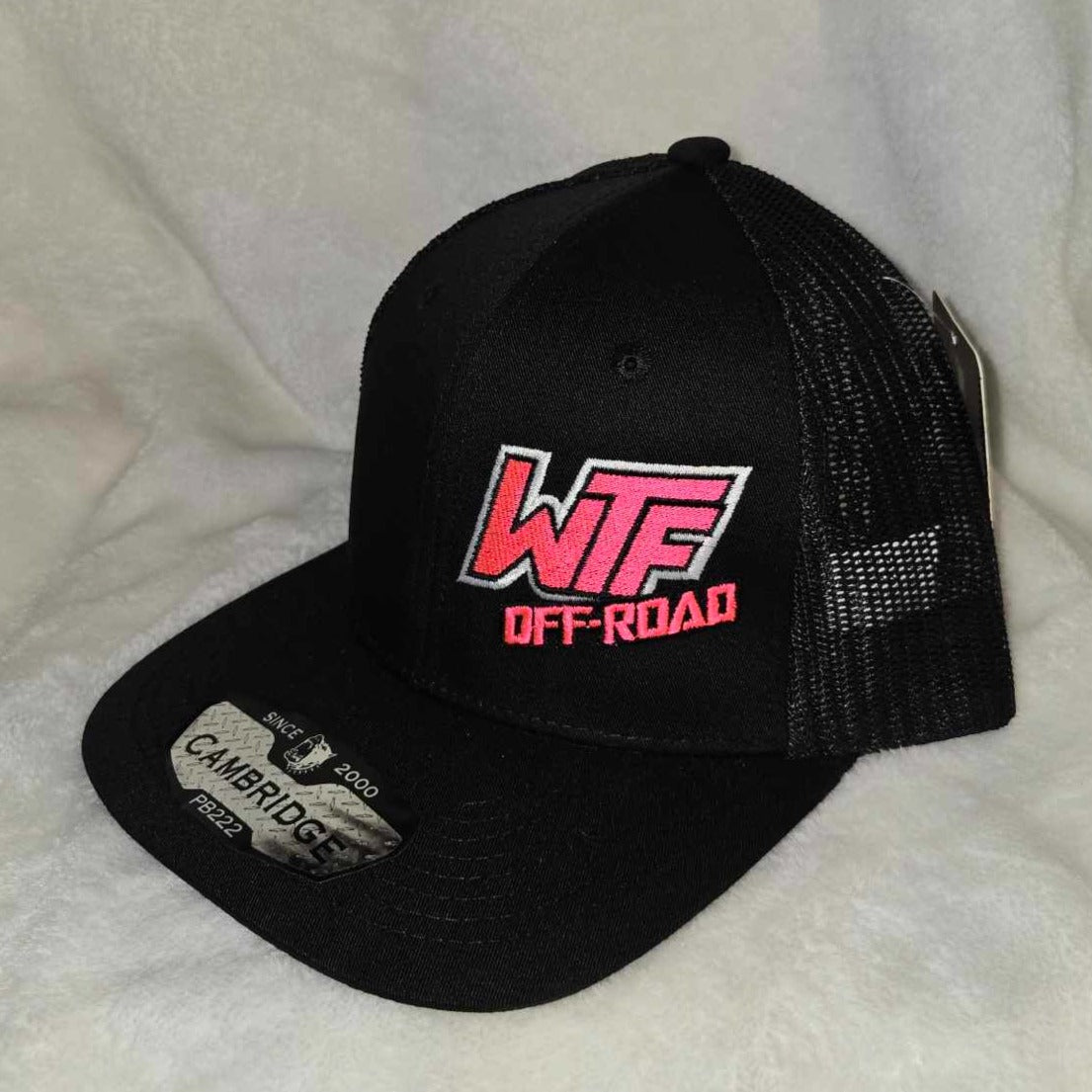 Snapback Hat Black & Neon – WTF-Offroad